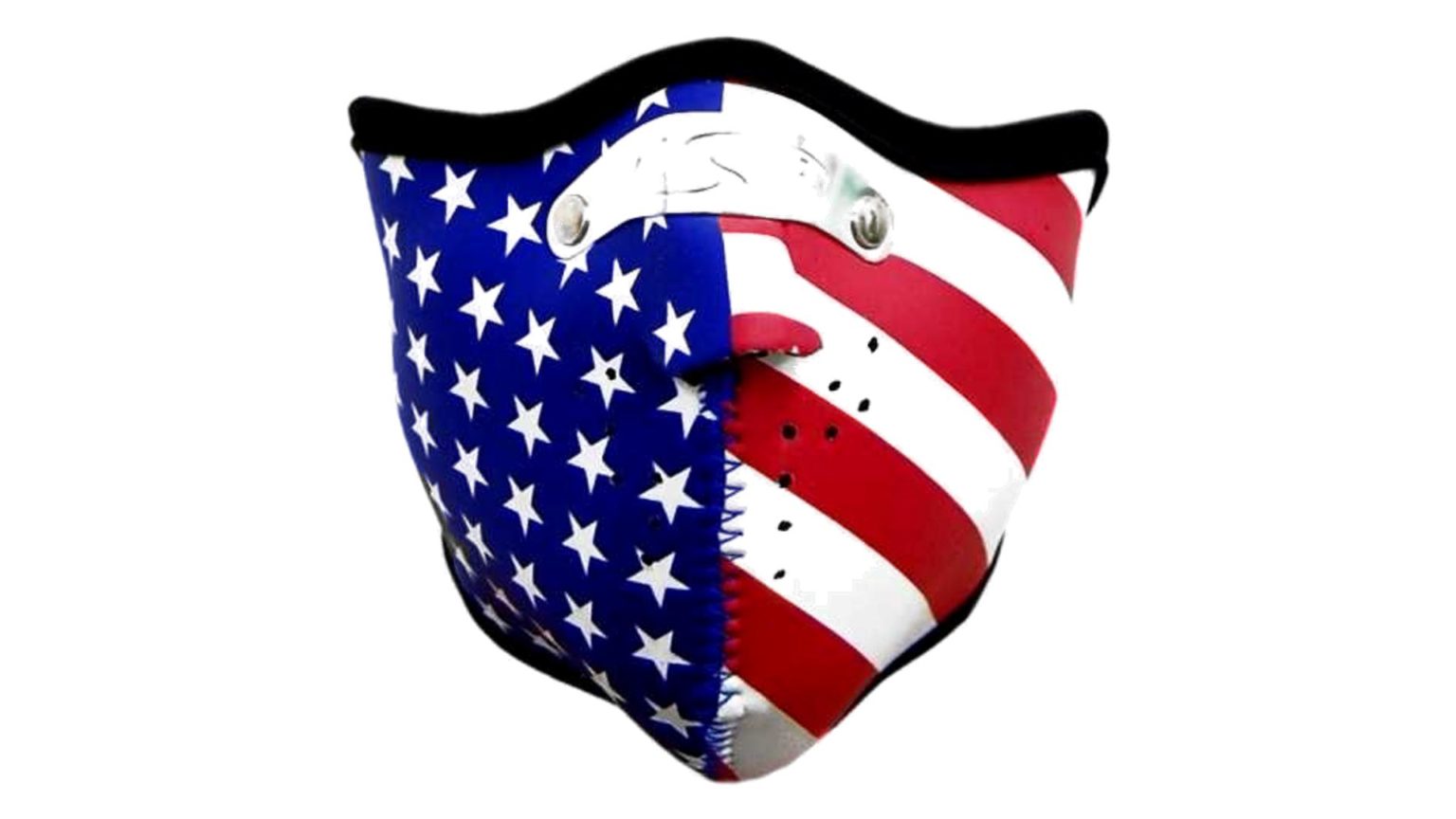 Motorrad Neopren Maske Amerika / USA, Biker Mask USA, mit Staubfilter ...